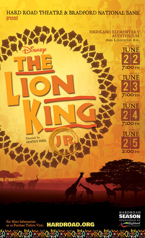 Disney’s Lion King, Jr. | Hard Road Theatre